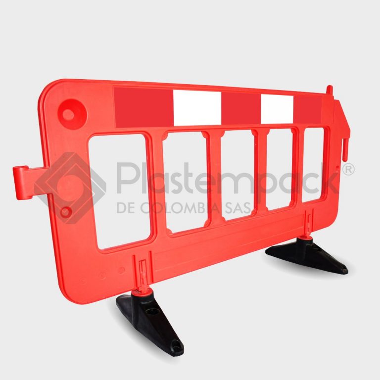Barricada Plástica Roja