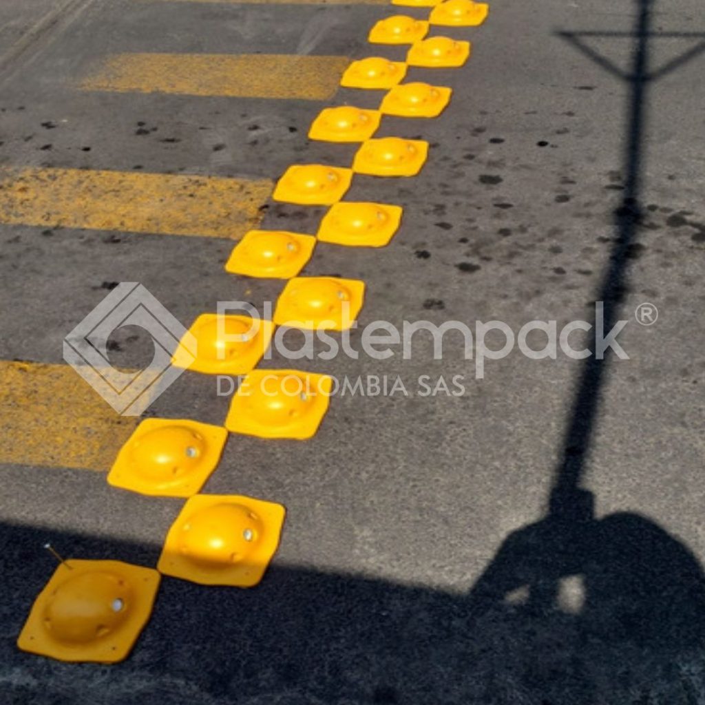 Boya vial Plástica Amarilla