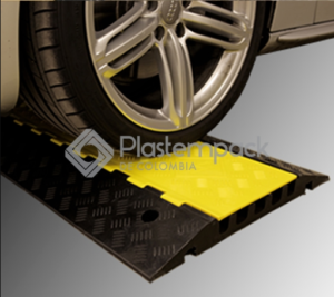 Resalto Protector De Cables 3 Canales