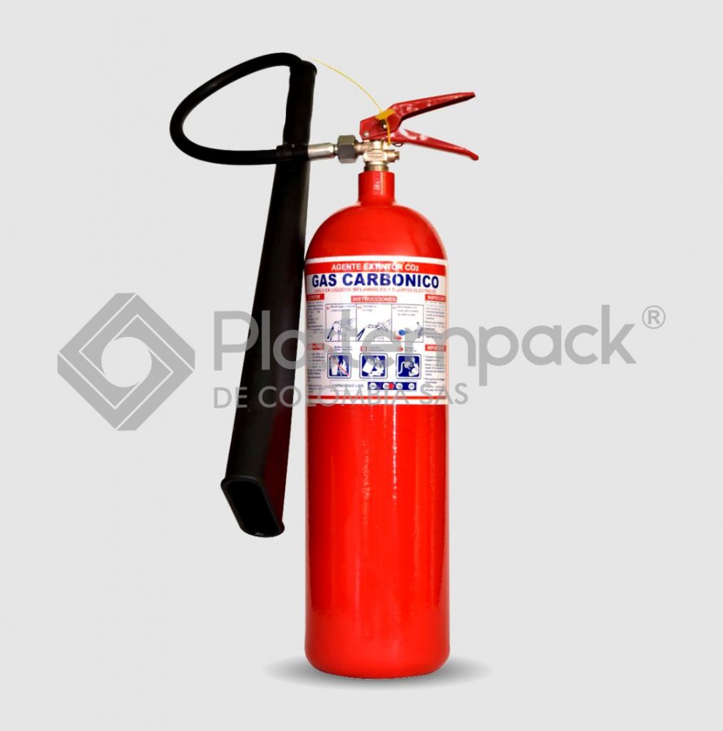 Extintor Gas Carbónico CO2 De 15 libras