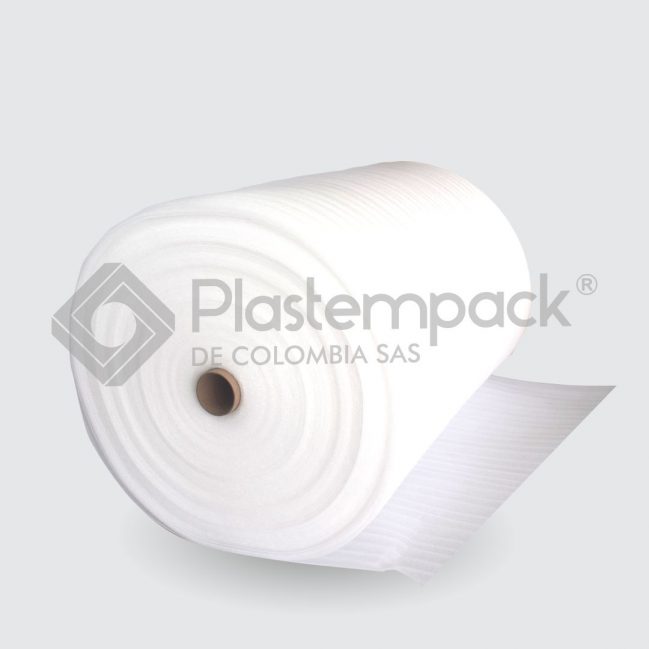 Rollo Espuma De Polietileno Blanca Sencilla