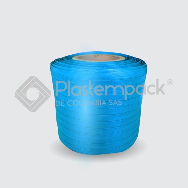 Zuncho Plástico Azul