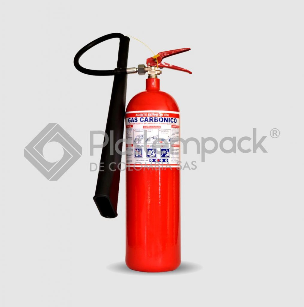 Extintor Gas Carbónico CO2 De 10 libras