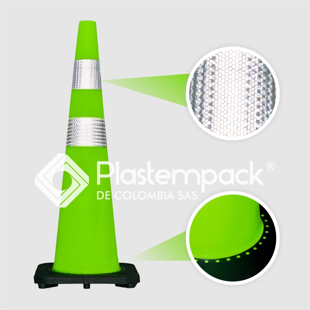 Cono Verde 90 CM Tipo Americano